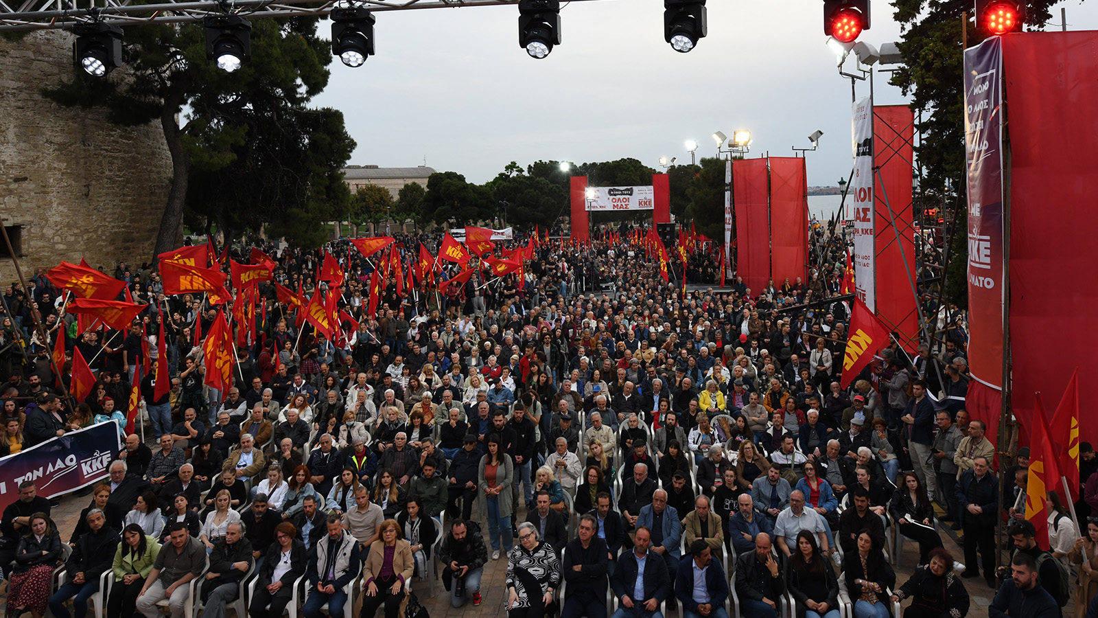 Σήμερα η κεντρική προεκλογική συγκέντρωση του ΚΚΕ στη Θεσσαλονίκη ...