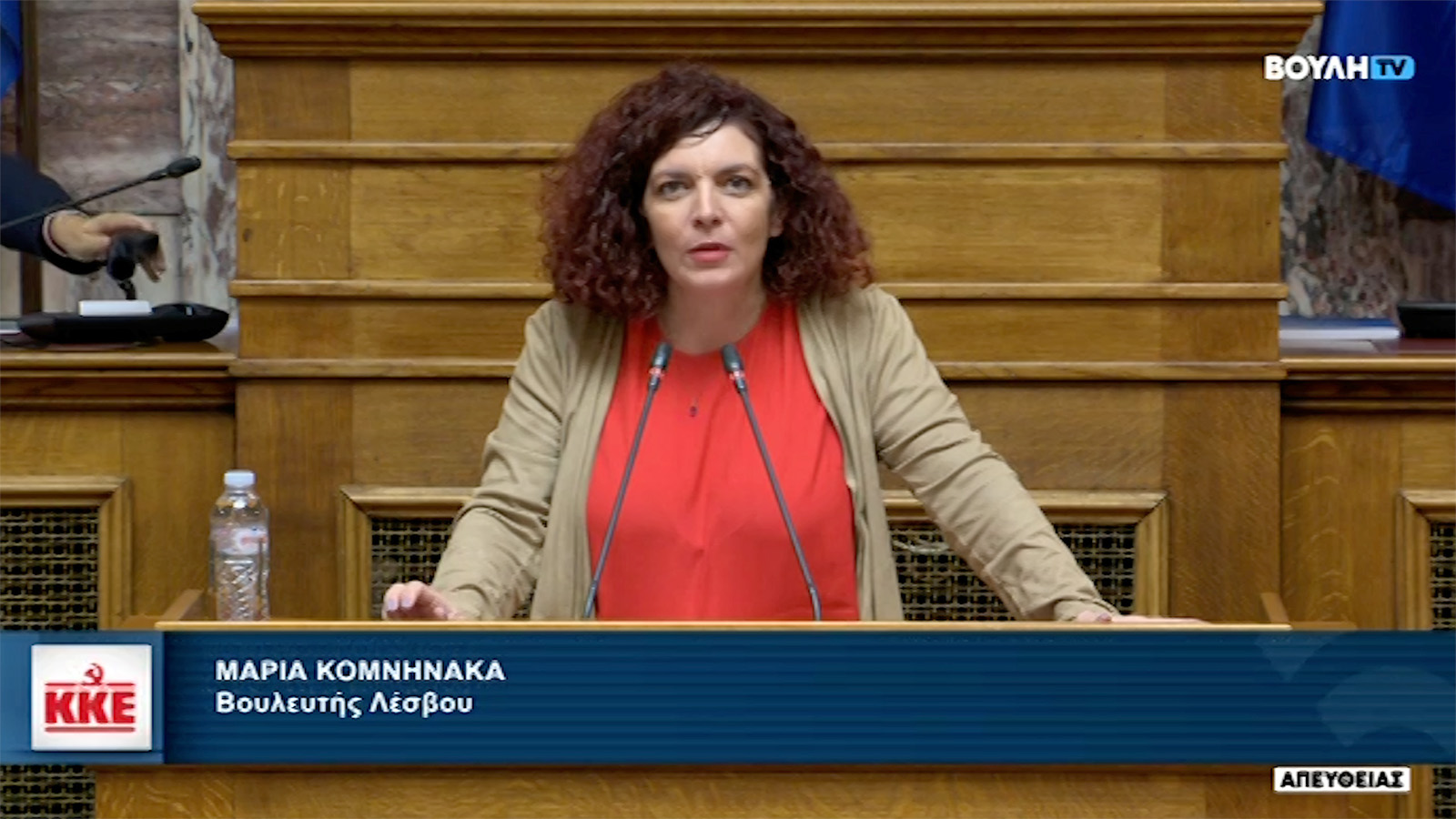 Μ. Κομνηνάκα: Η κυβέρνηση θέλει να επιβάλει γενικευμένη λογοκρισία στο ...