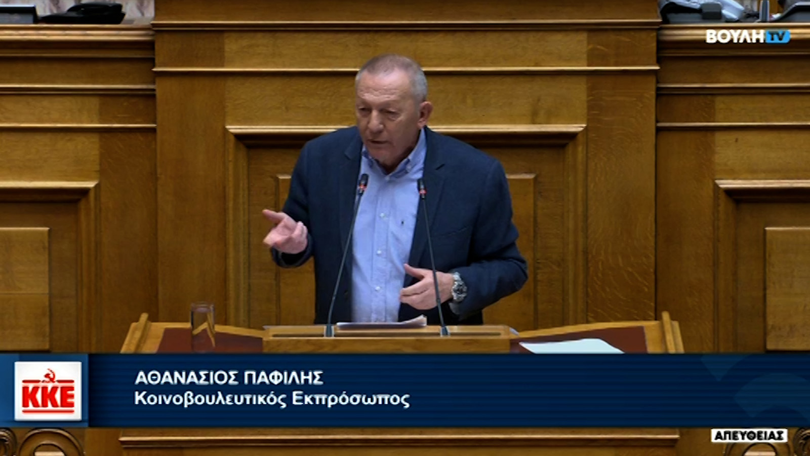 Θ. Παφίλης: Πρόοδος είναι η ενεργή συμμετοχή του λαού στις συλλογικές ...
