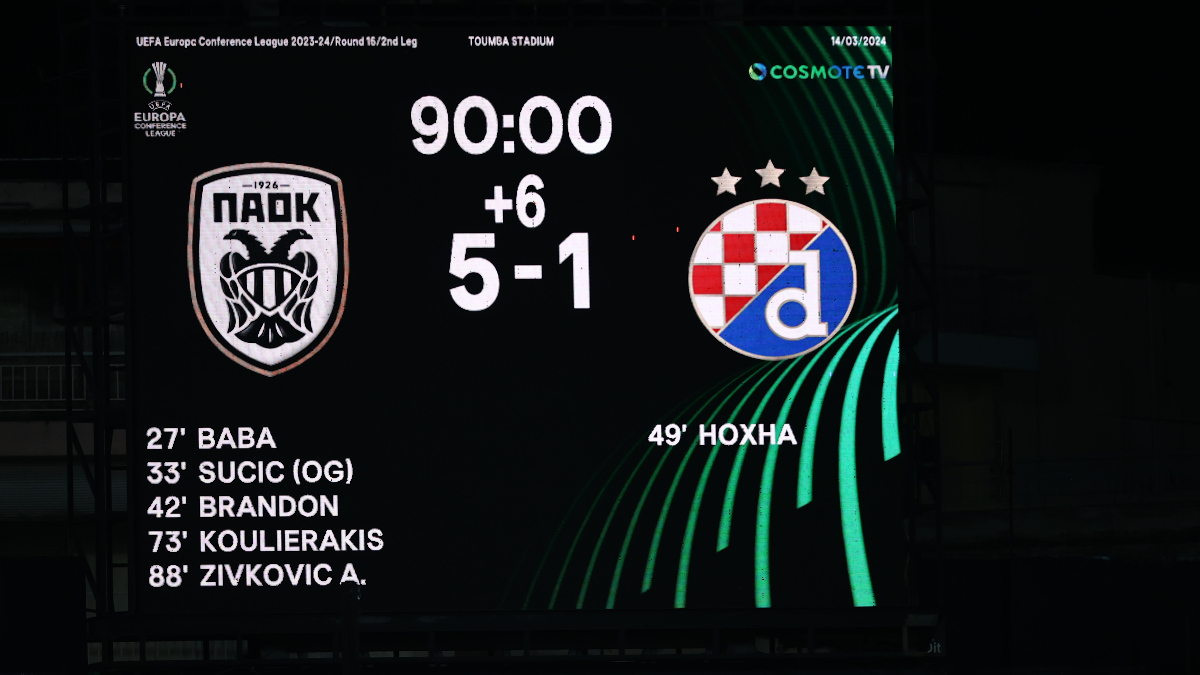 Europa Conference League: ΠΑΟΚ από άλλο πλανήτη πέρασε στους «8» - ALT.gr