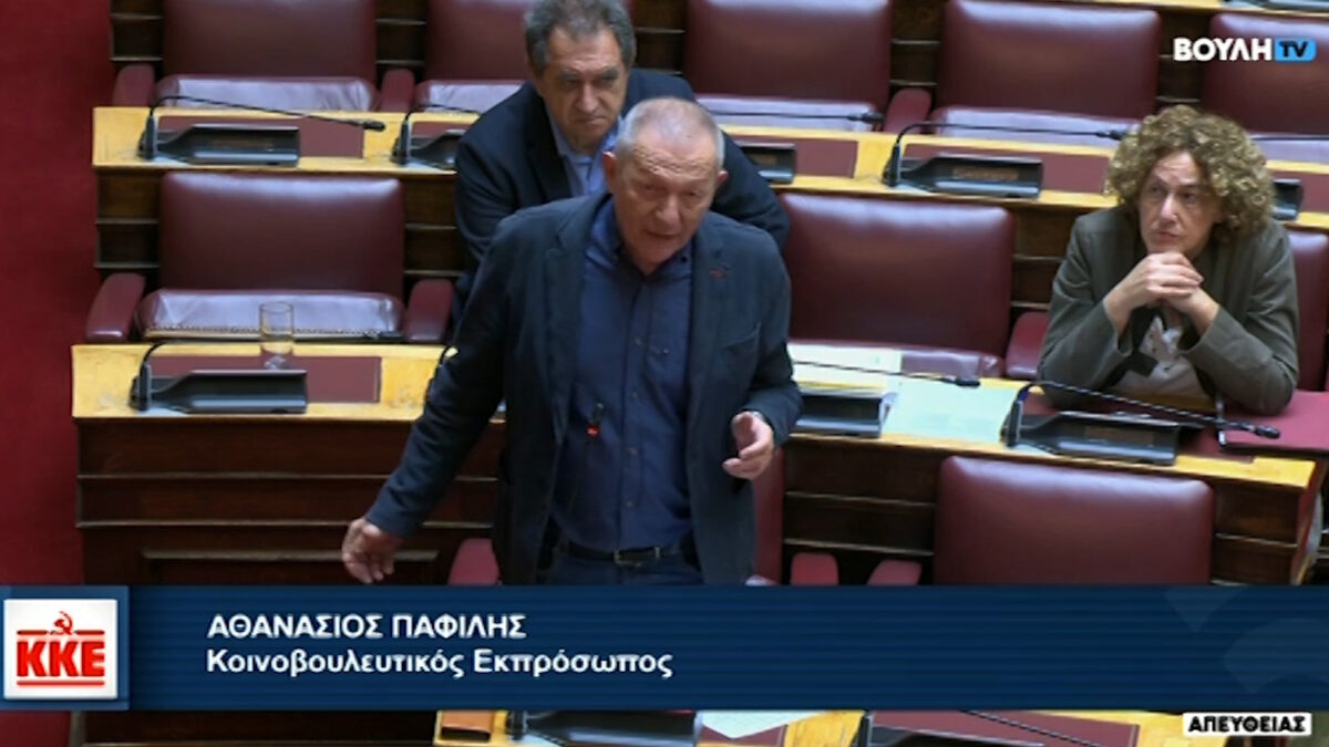 Θ. Παφίλης: Μόνο ο λαός μπορεί να τσακίσει τον φασισμό και την ...