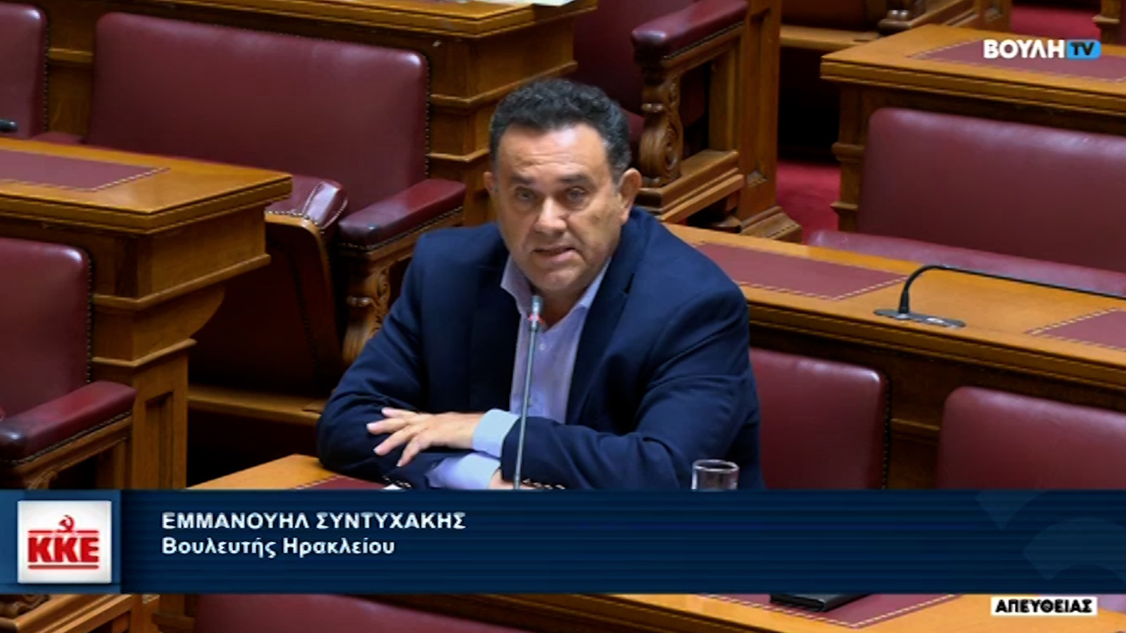 Μανώλης Συντυχάκης: Να μη διανοηθεί η κυβέρνηση να φέρει την ...