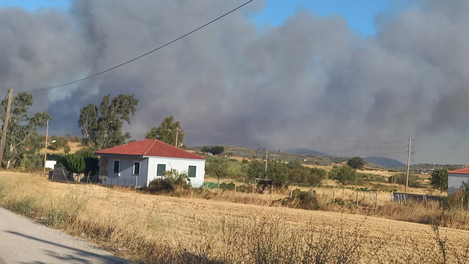 Πυρκαγιά στην Εύβοια - Γ. Μαρίνος: Να παρθούν όλα όλα τα απαραίτητα ...