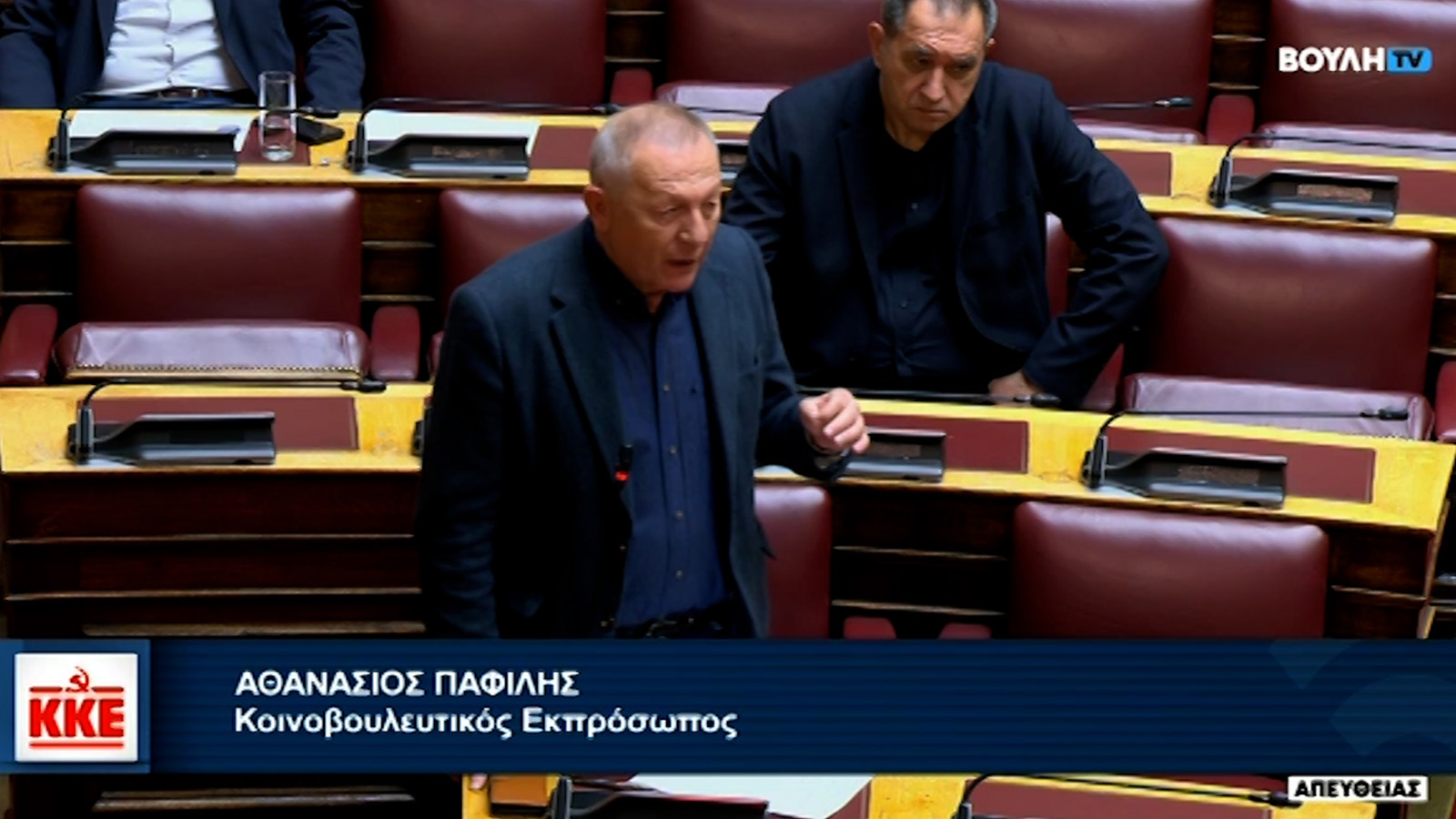 Θ. Παφίλης: Η ελπίδα βρίσκεται στο λαό που λέει «ή τα κέρδη τους ή οι ...