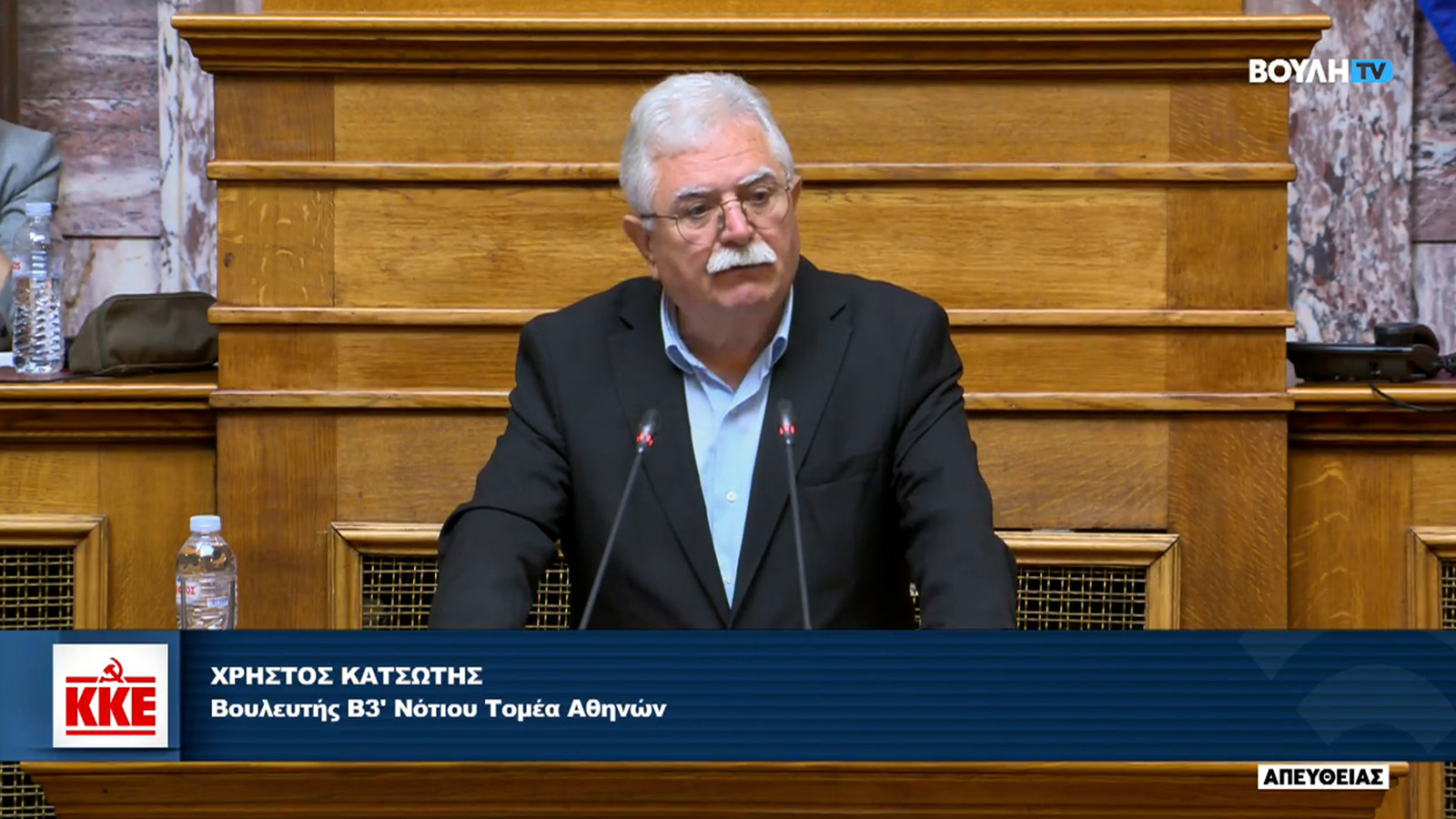 Χρ. Κατσώτης: Οι εργαζόμενοι λαοί δέχονται πόλεμο από τη δικτατορία του ...